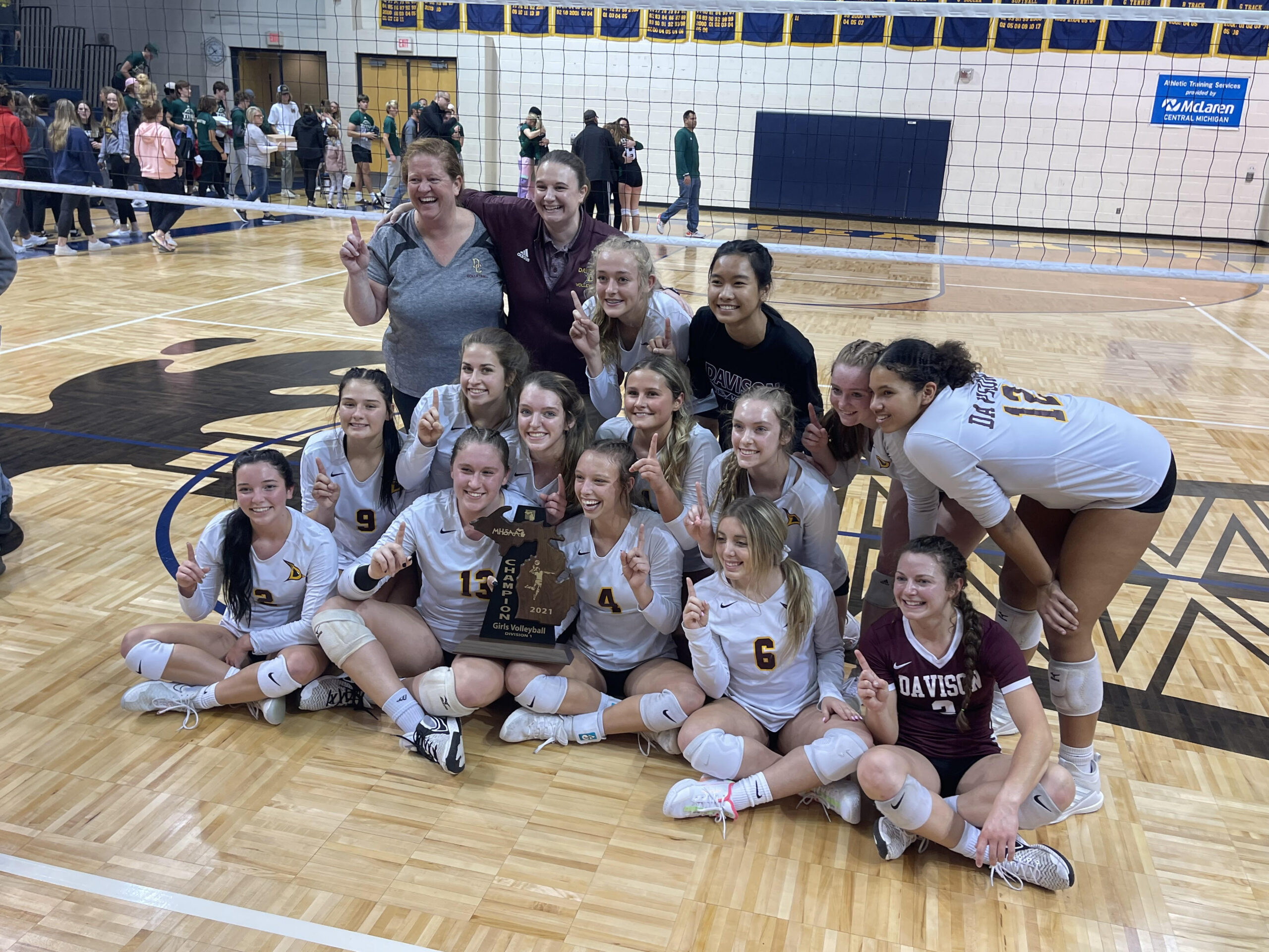 Davison Volleyball ready to take on Bloomfield Hills at Royal Oak